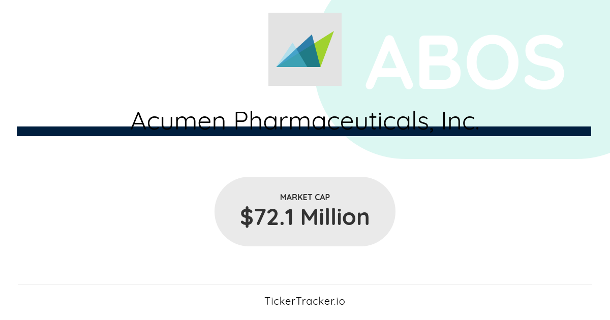 Acumen Pharmaceuticals, Inc. ABOS