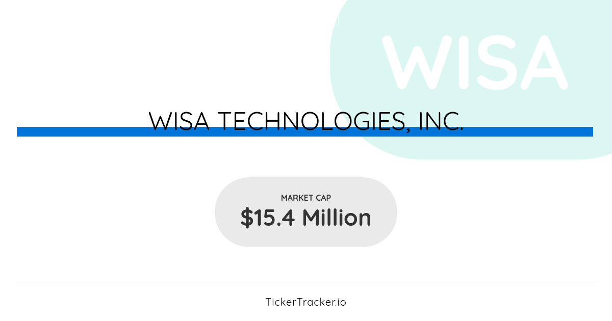 Brett Moyer Wisa Technologies, Inc. (WISA) insider trading activity