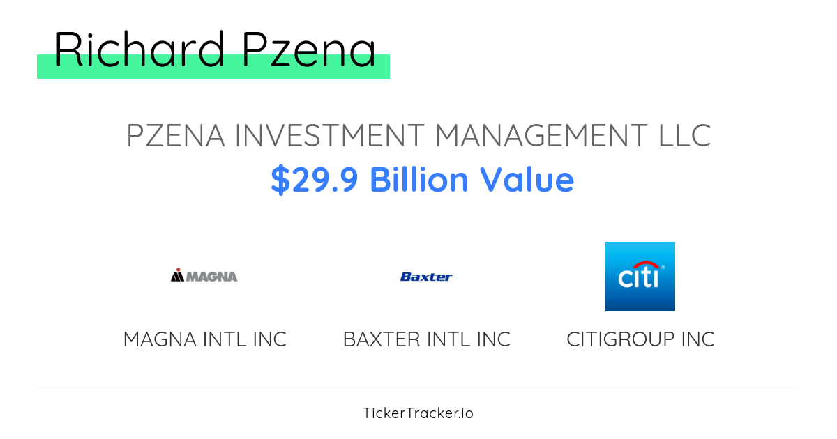 Richard Pzena Portfolio Holdings