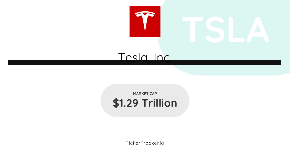 Tesla, Inc. TSLA