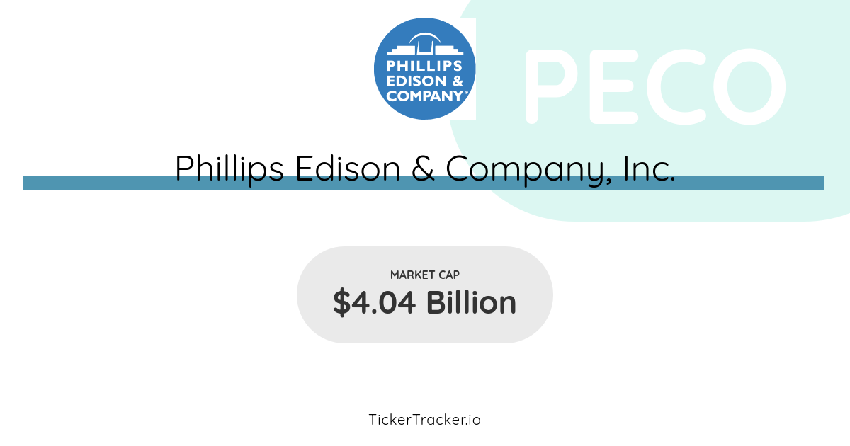 Jeffrey Edison Phillips Edison & Company, Inc. (PECO) insider trading ...